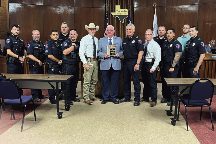 Council honors Police Chaplain Gary Weems | Terrell Tribune
